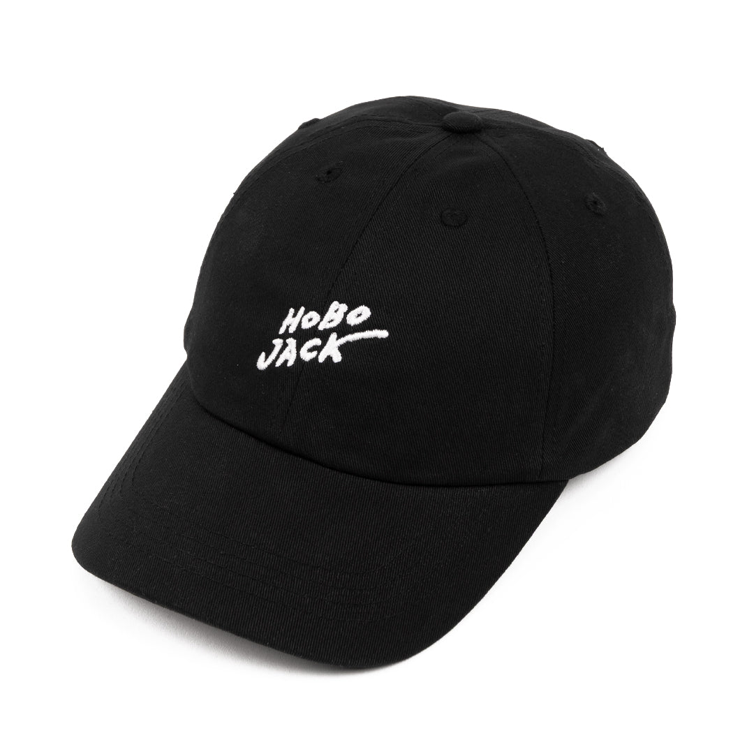 STAPLE LOGO CAP - BLACK – Hobo Jack